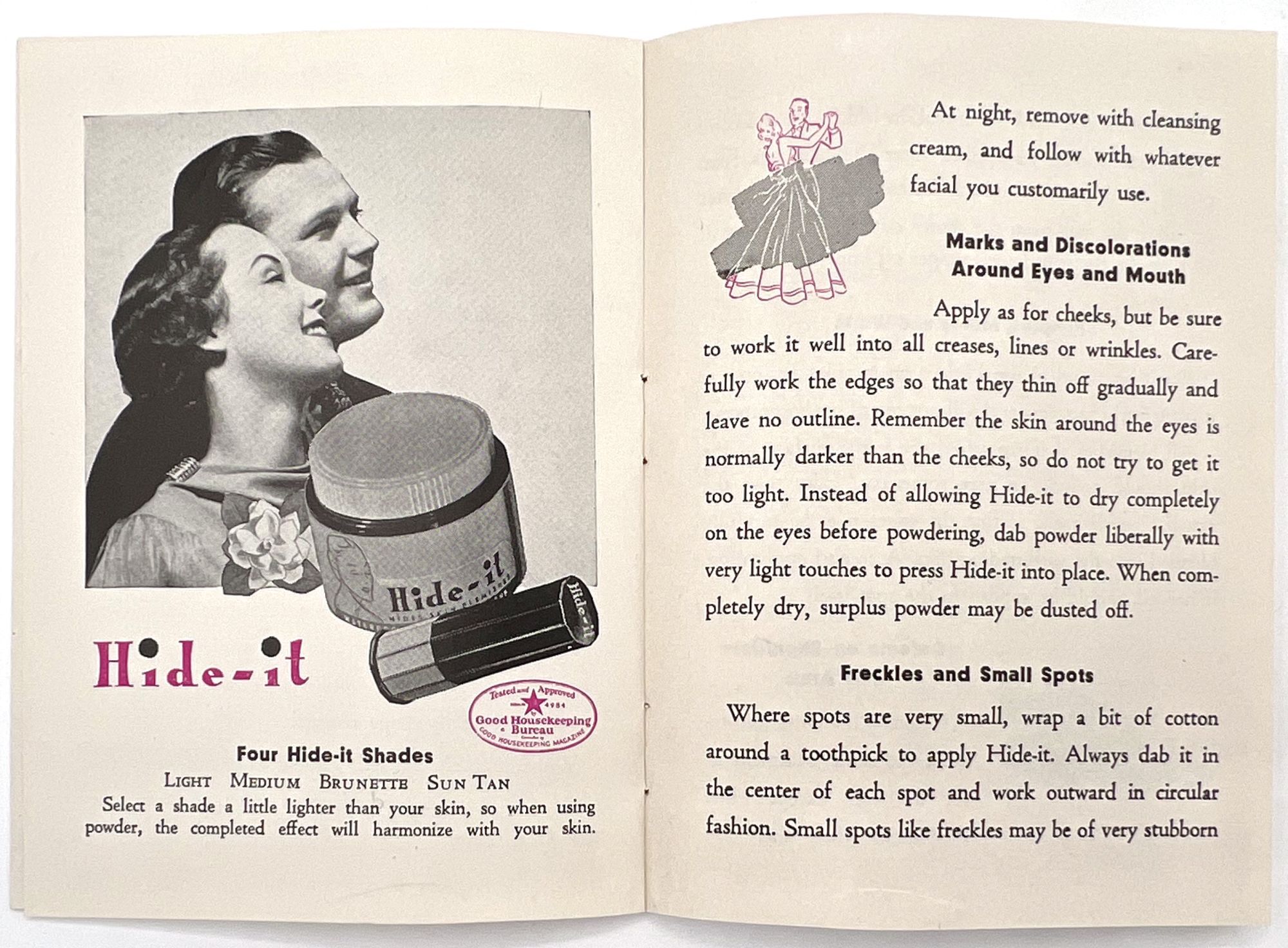 Marked Girl: The Story of Elinor Holt -- Advertising Hide-It Brand ...