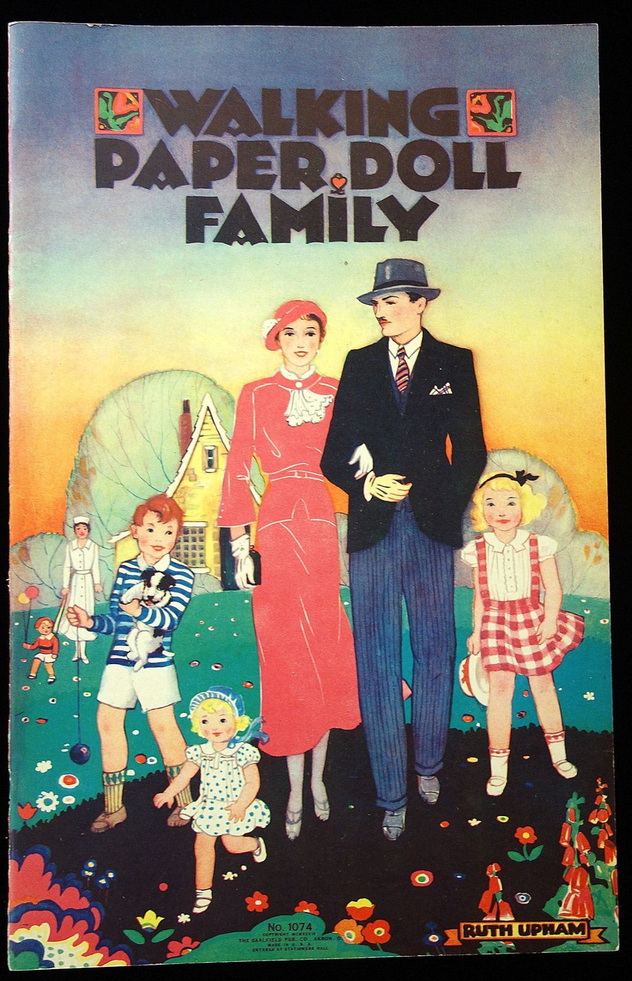 Walking Paper Doll Family | Ruth Upham